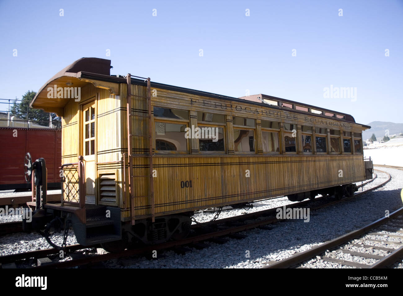 Ecuador Quito Transandino Train Stock Photo - Alamy