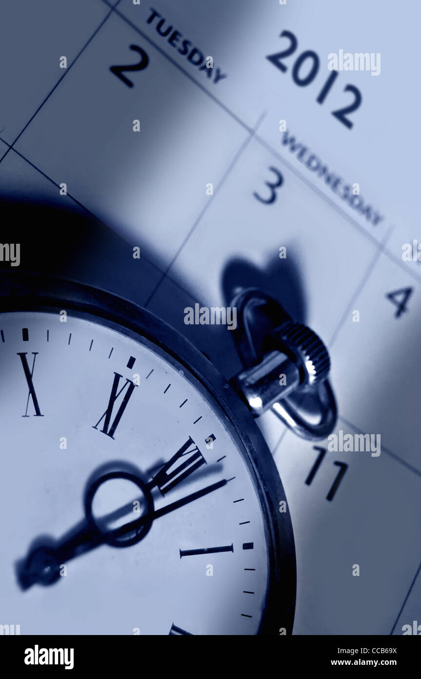 2012 calendar hi-res stock photography and images - Alamy
