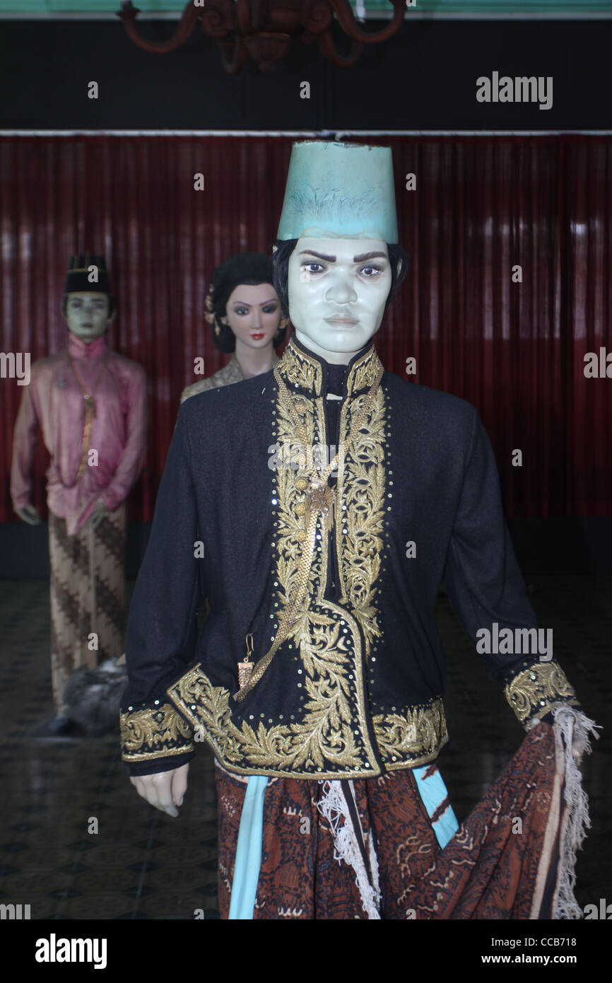 statue display Sultan Palace Indonesia Yogyakarta Stock Photo - Alamy