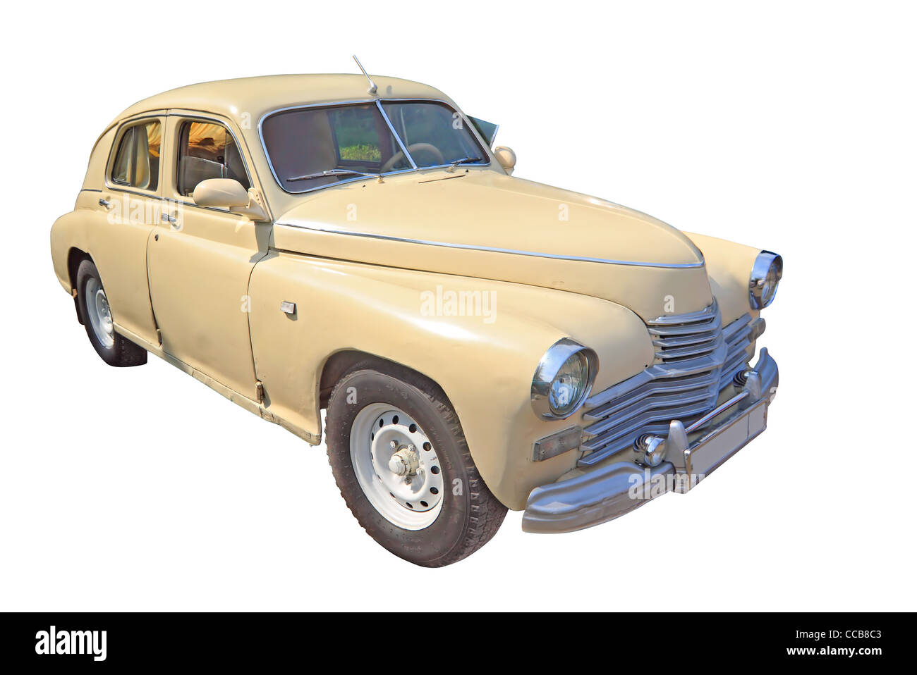 Vintage classic car run Cut Out Stock Images & Pictures - Alamy