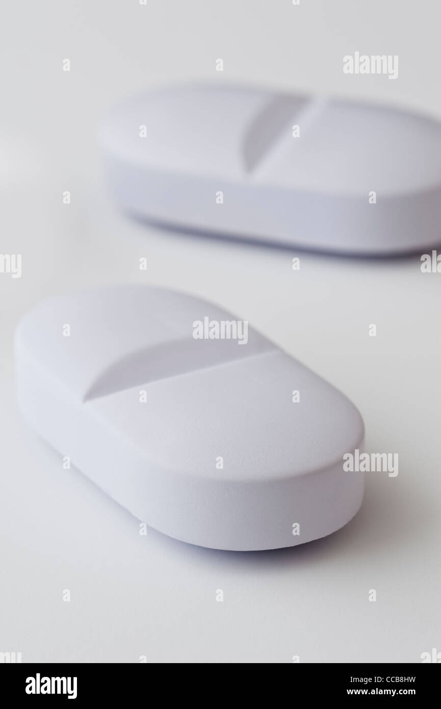 Capsules drug isolated medicine on white pharmaceuticals pills ...