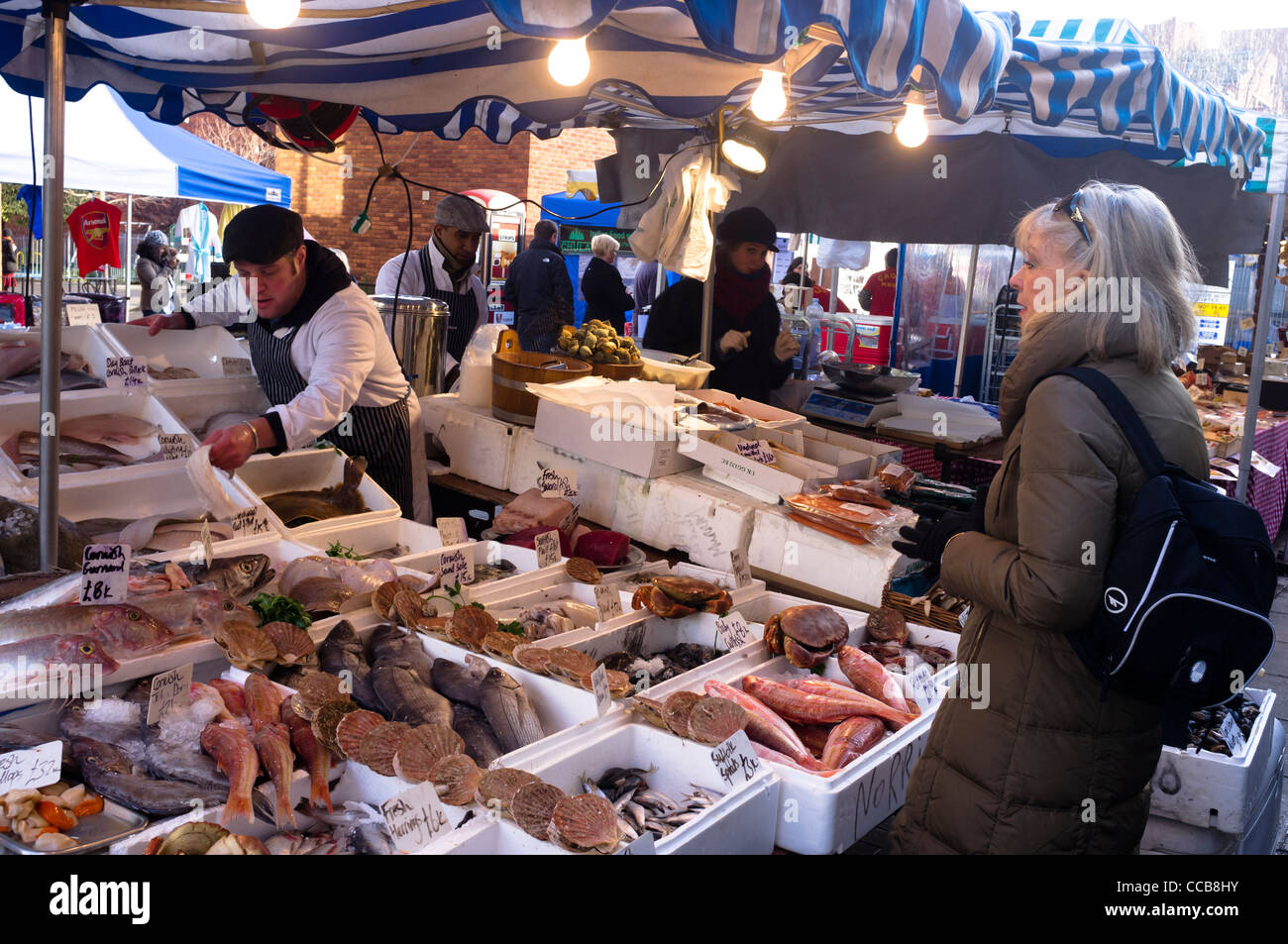 Tachbrook street market london hi-res stock photography and images - Alamy