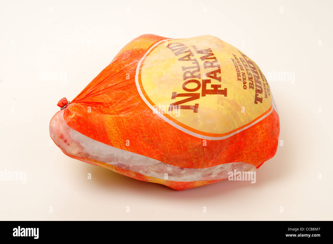 Frozen Turkey.Oven Ready Class A Stock Photo - Alamy