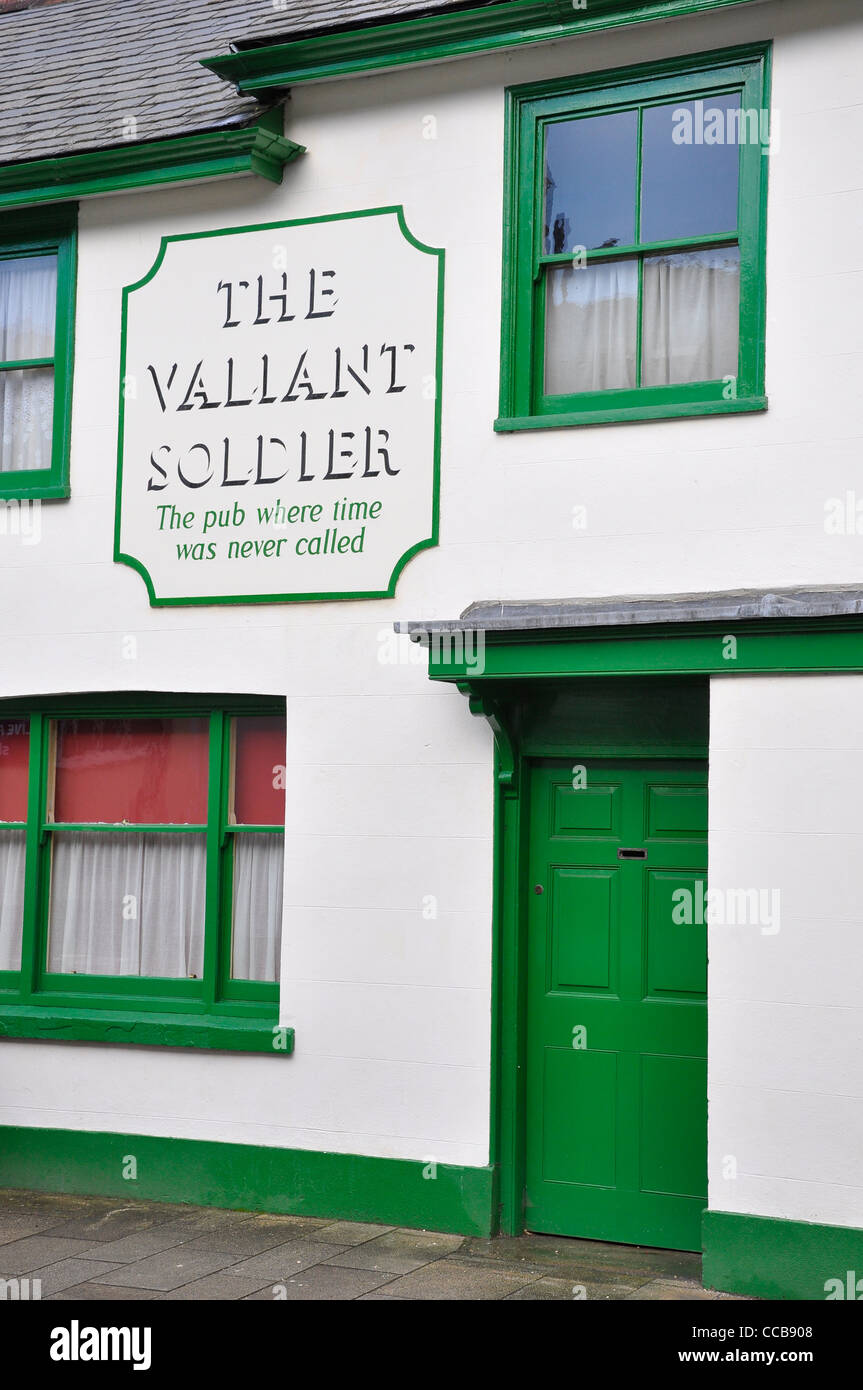 The Valiant Soldier Buckfastleigh Devon Stock Photo - Alamy