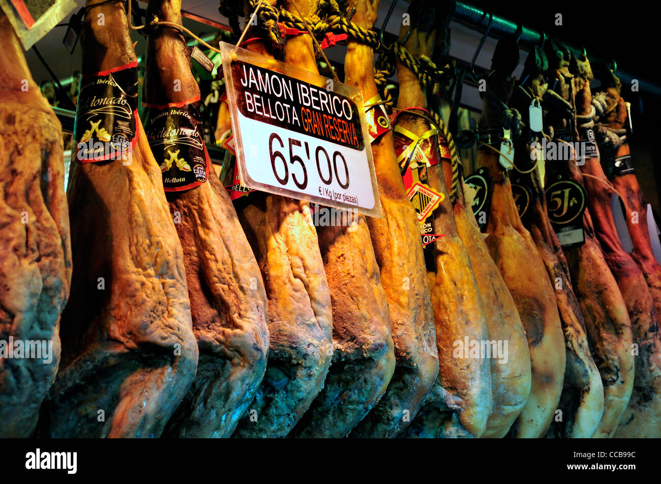 Jamon iberico de bellota hi-res stock photography and images - Alamy