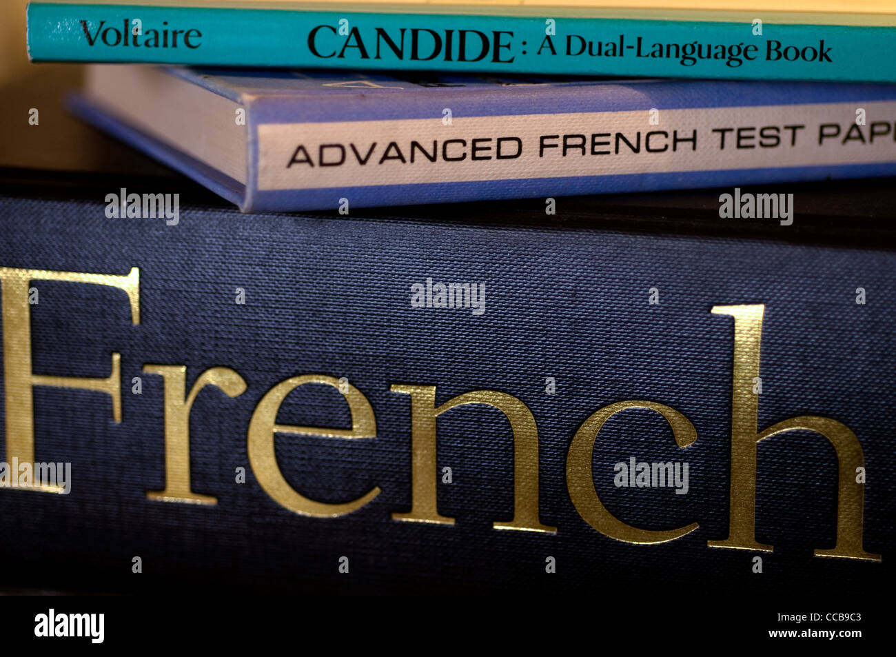 French Language Books Stock Photo - Alamy