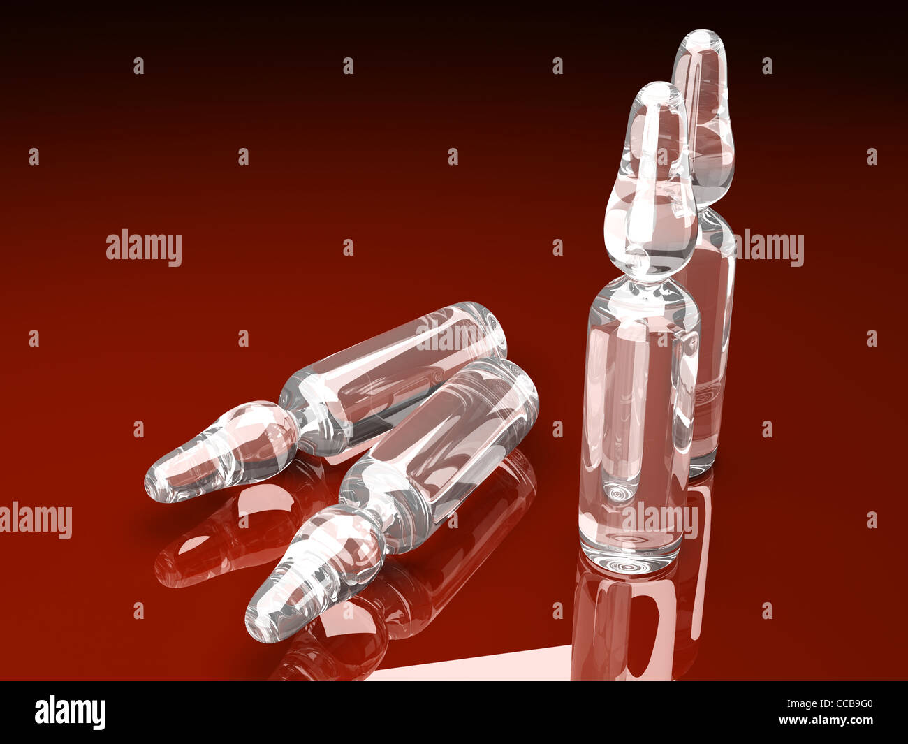 Some medical Ampules Stock Photo - Alamy