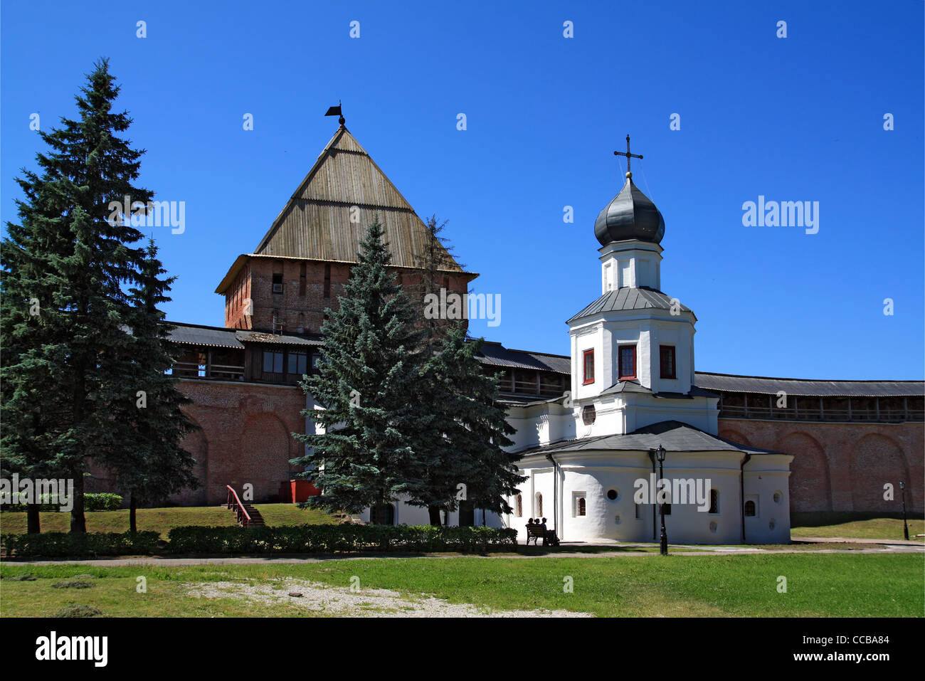 Brick small chapel hi-res stock photography and images - Alamy