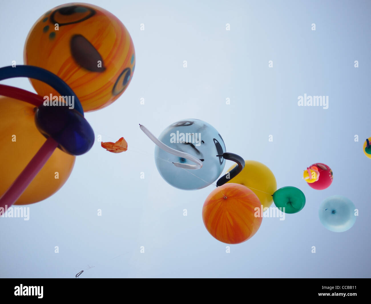 Painted balloons hi-res stock photography and images - Alamy