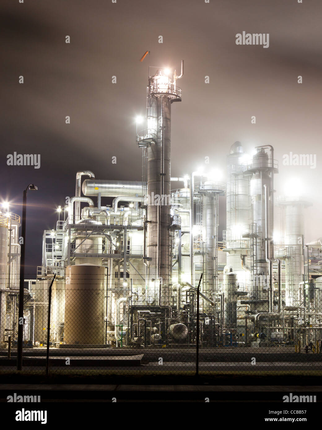 Ethanol plant (Ethanol fuel plant, renewable fuel plant) - California ...