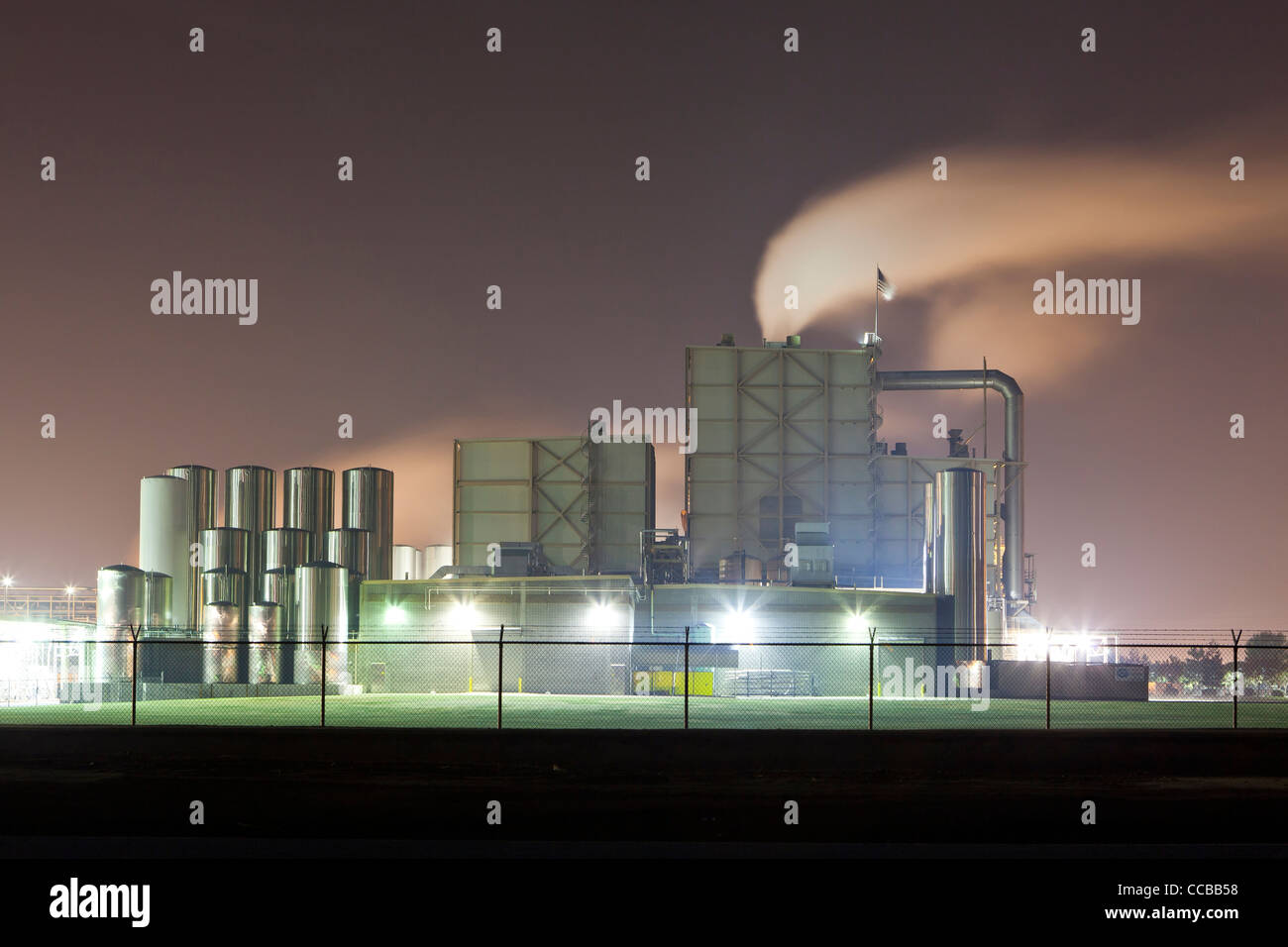 Ethanol plant (Ethanol fuel plant, renewable fuel plant) - California ...