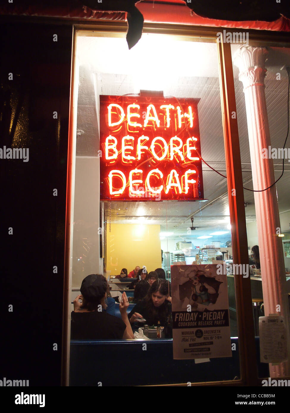 Death before decaf hi-res stock photography and images - Alamy