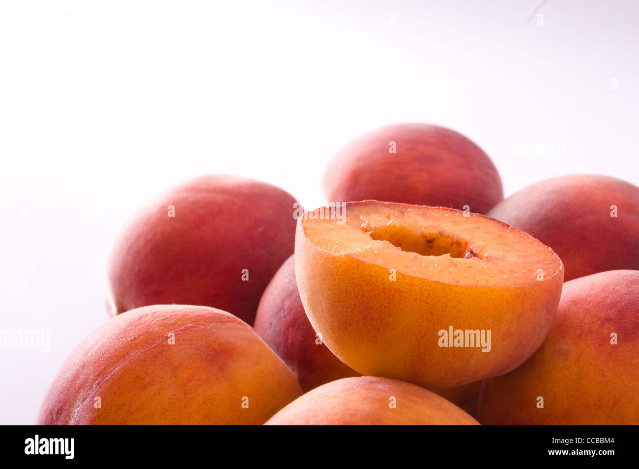 Peach cross section hi-res stock photography and images - Alamy