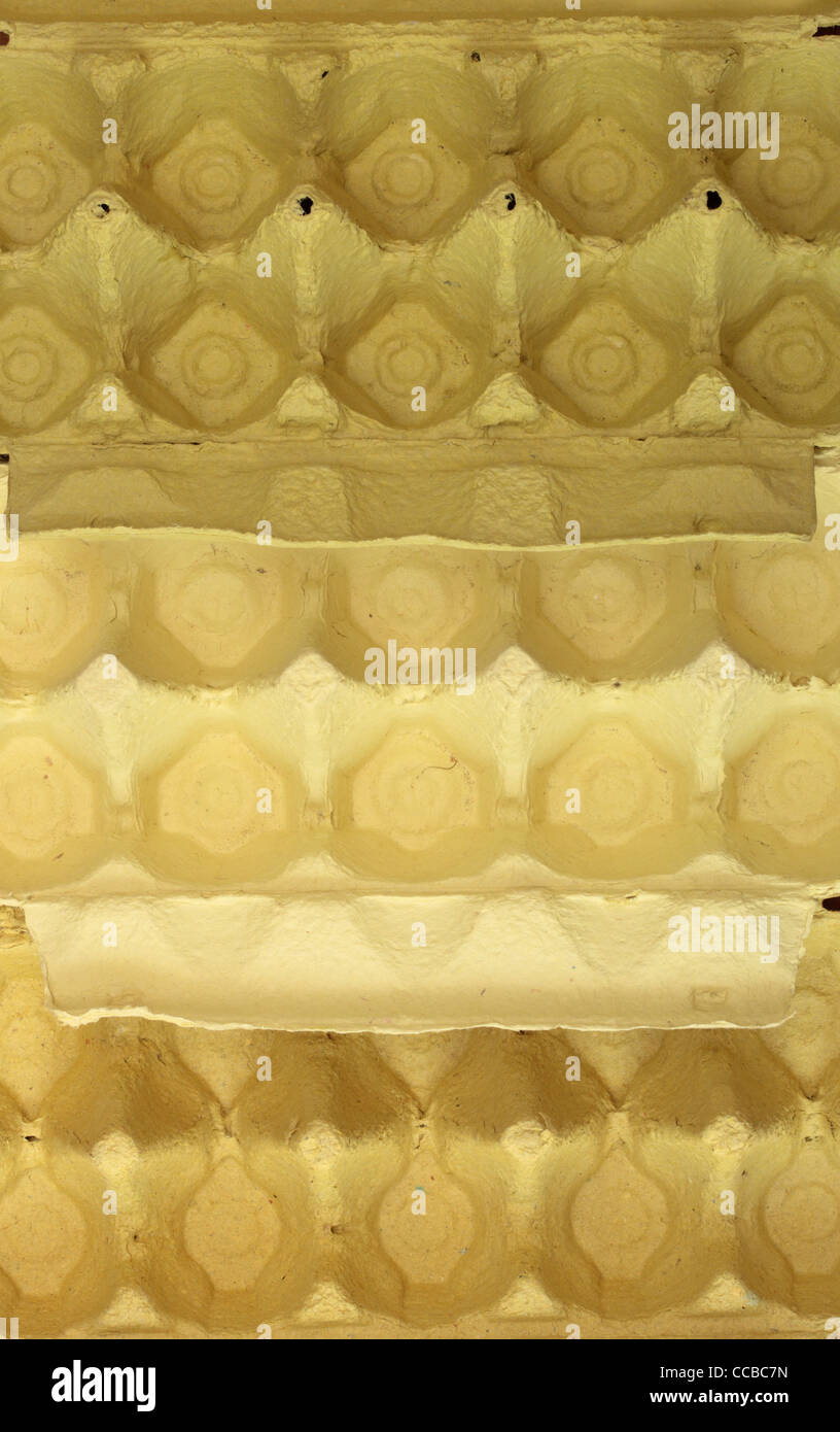 yellow egg box background texture Stock Photo - Alamy