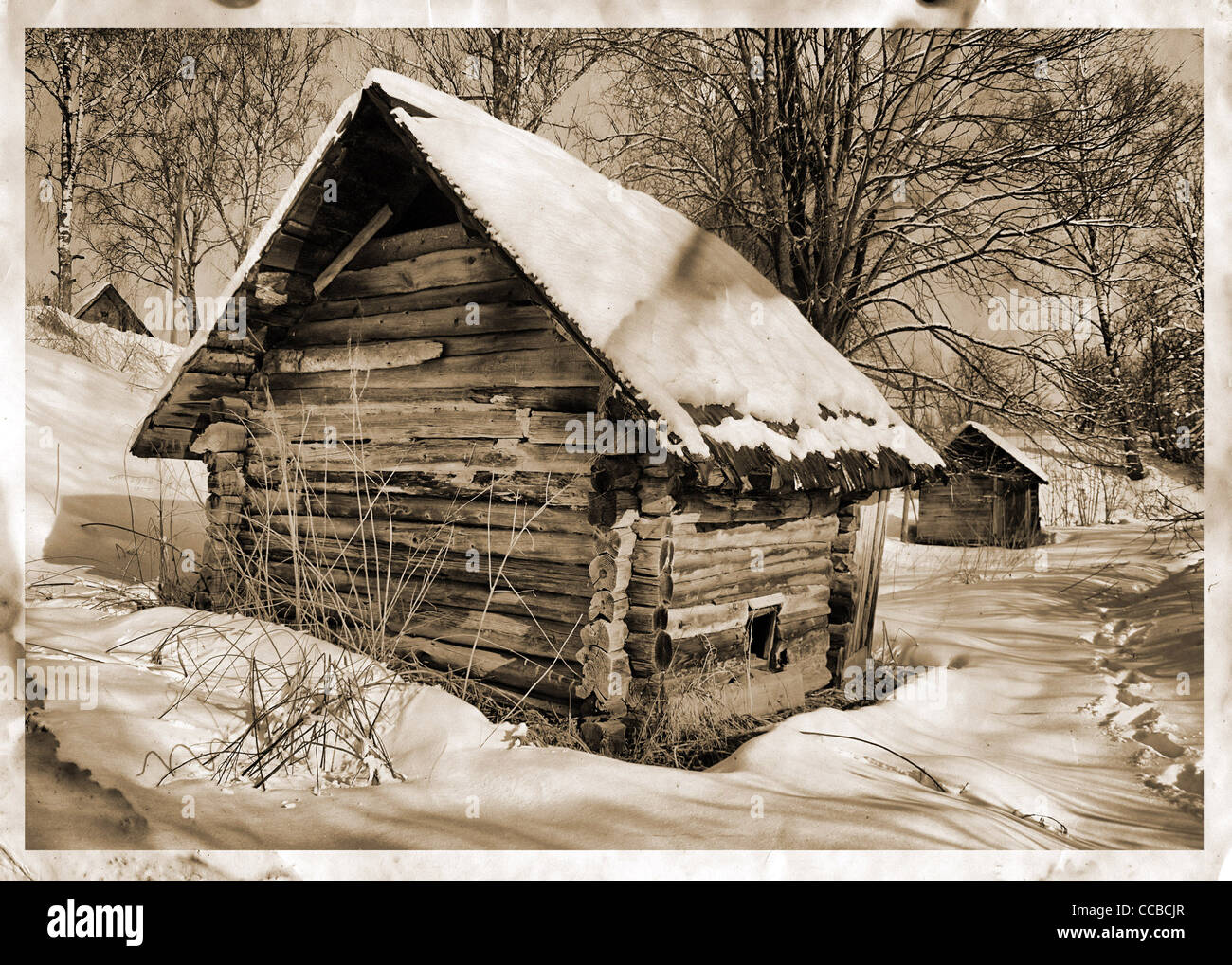 Rundown Shack Drawing