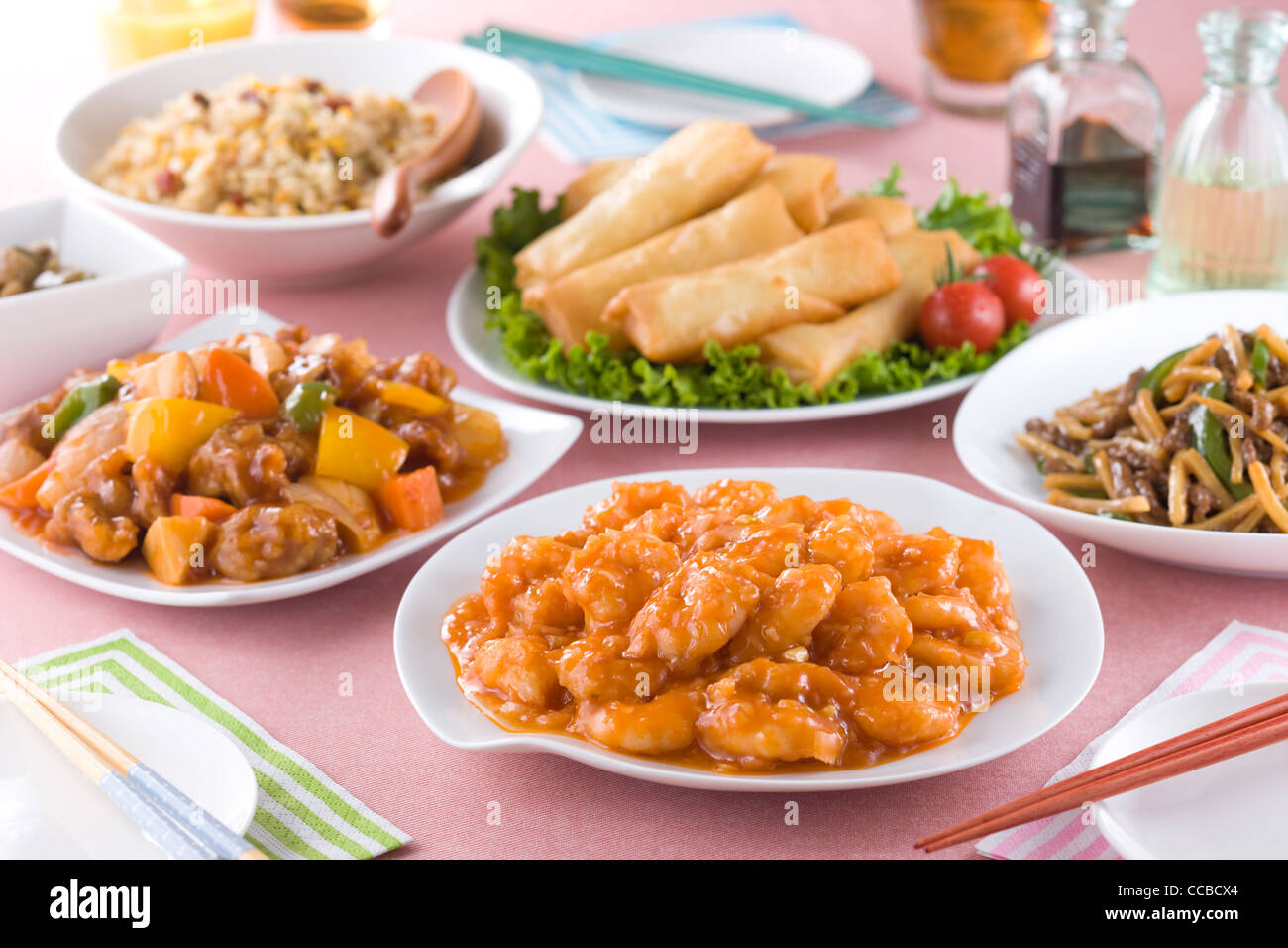 Chinese people buffet hi-res stock photography and images - Alamy