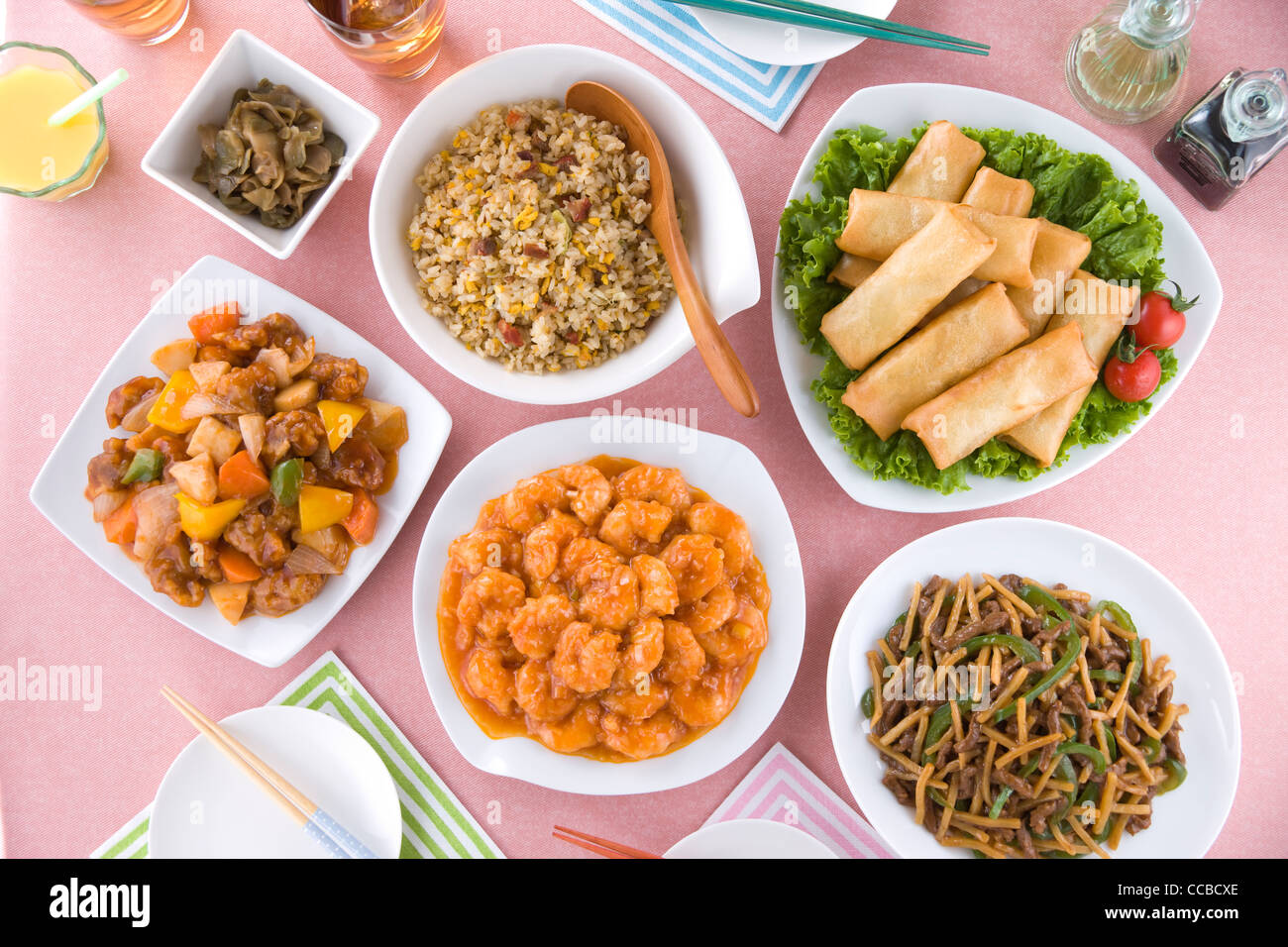 Chinese people buffet hi-res stock photography and images - Alamy