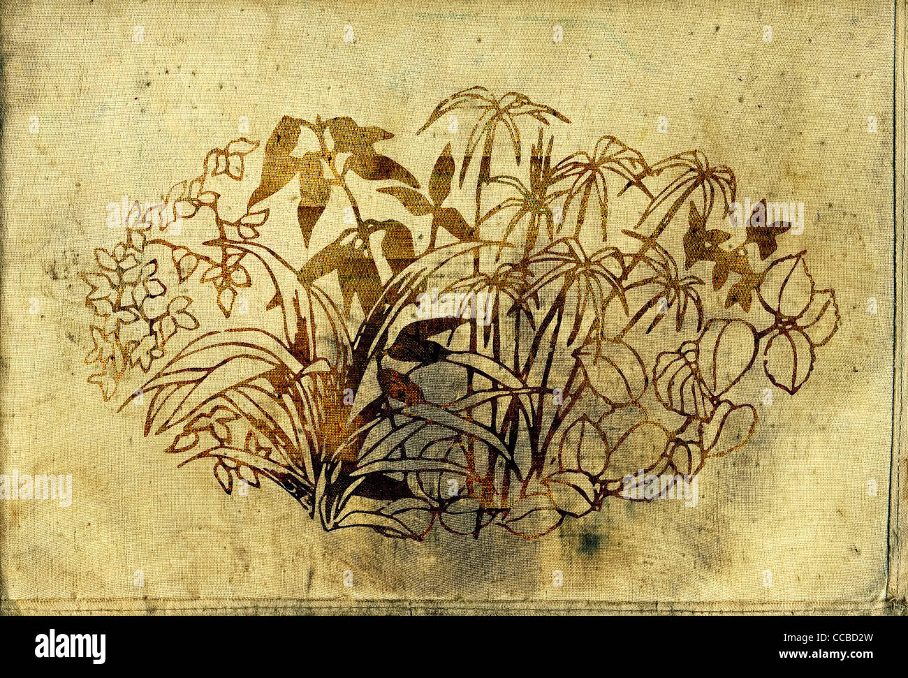 drawing on dirty fabrics Stock Photo - Alamy