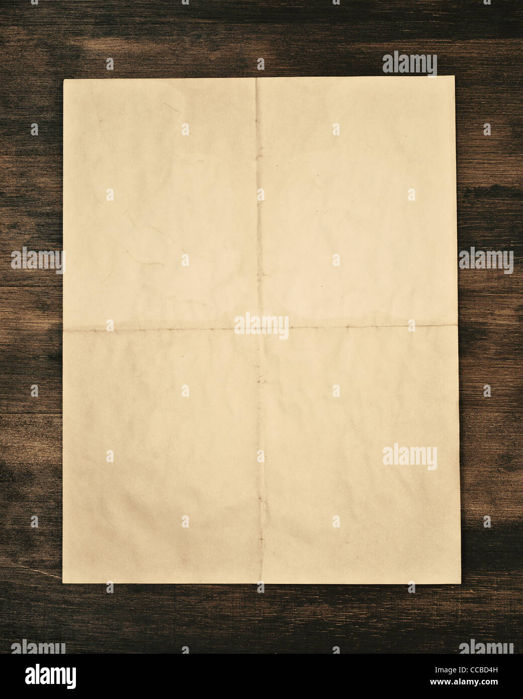 Folded Old Paper Stock Photo - Alamy Folded Old Paper Stock Photo - Alamy
