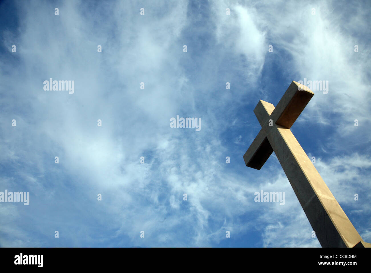 Cross on the hill hi-res stock photography and images - Alamy