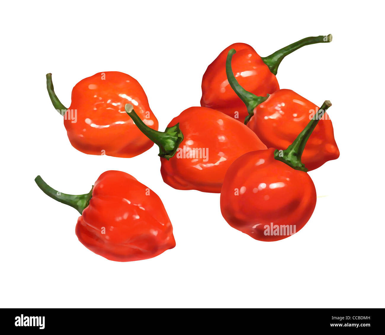 Super chilli Cut Out Stock Images & Pictures - Alamy