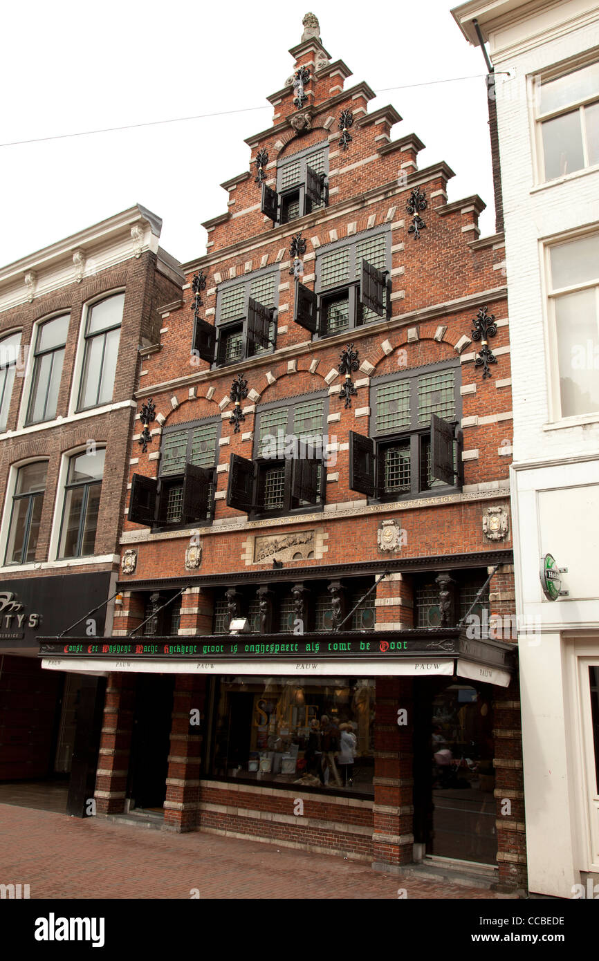 Vleeshal (1603) - the old meat market in Haarlem. The Netherlands Stock ...