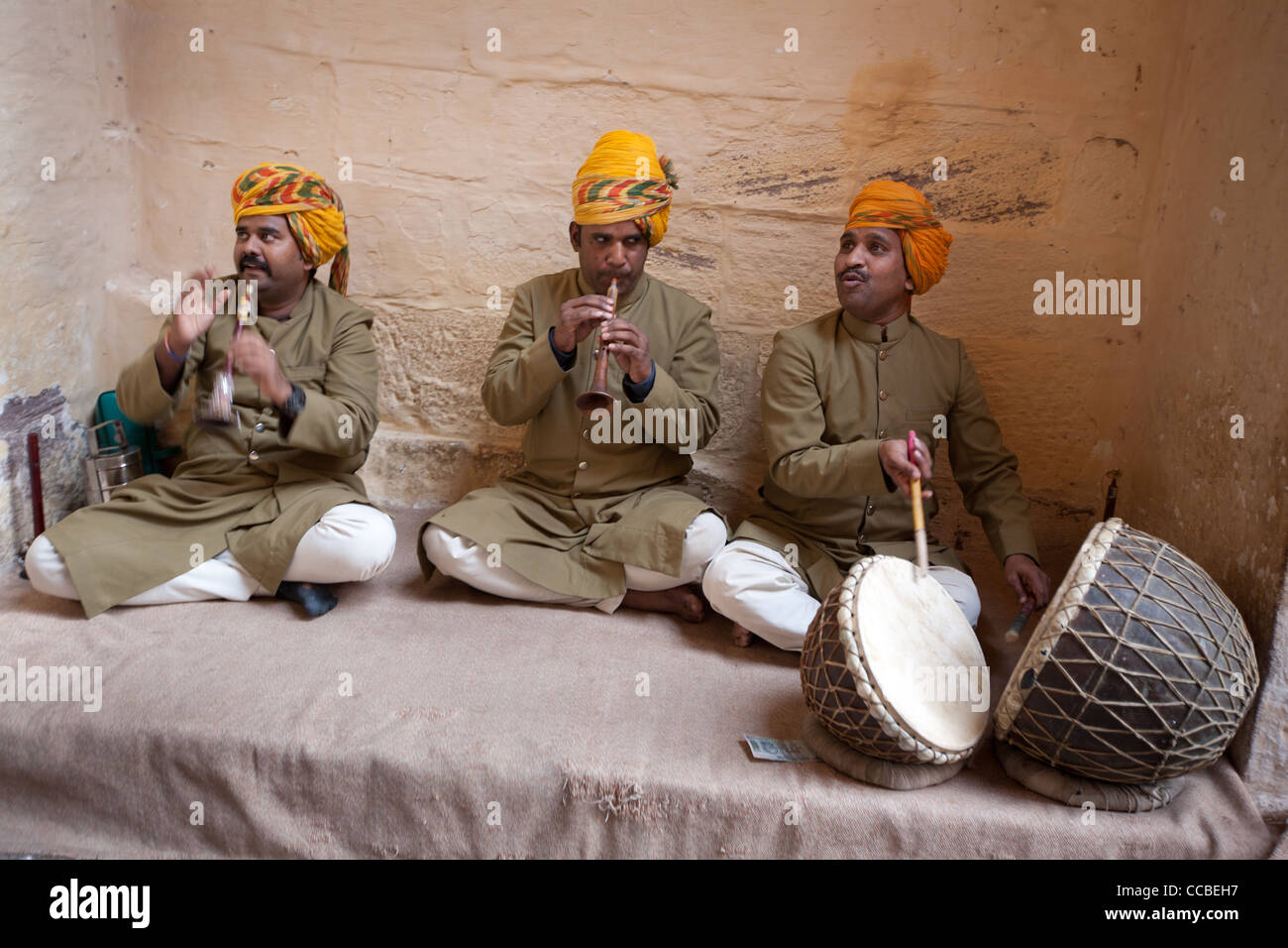 Views of sandstone carved lattice work details and architecture, inside ...