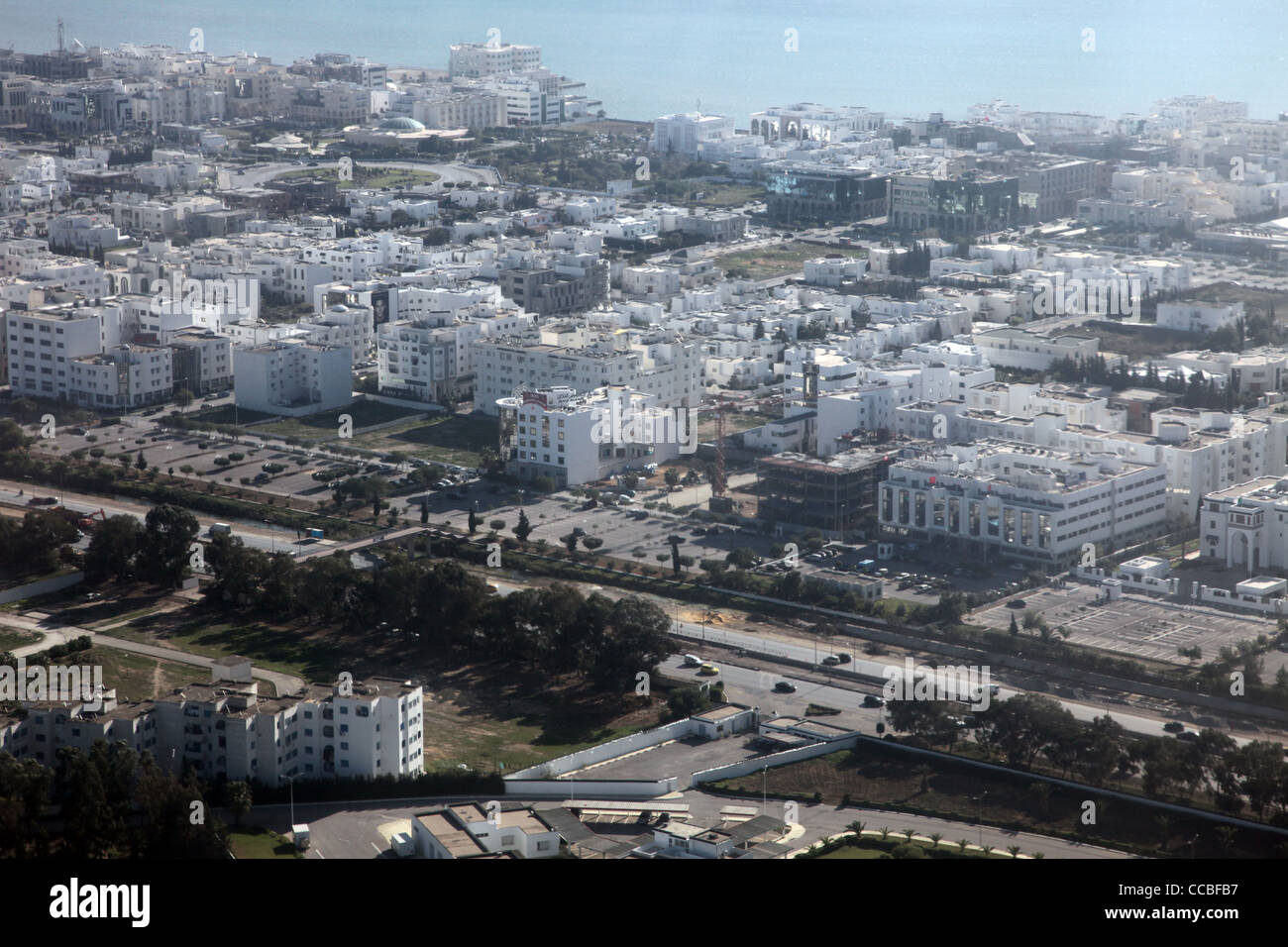 Tunisia house aerial hi-res stock photography and images - Alamy