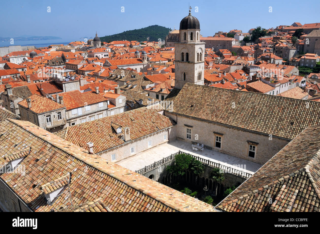 Franciscan Monastery, Grad old town, Dubrovnik, Dalmatia, Croatia ...