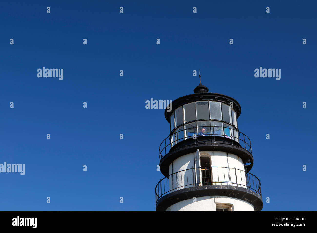 Highland Light Lighthouse Truro Cape Cod Massachusetts USA Stock Photo ...