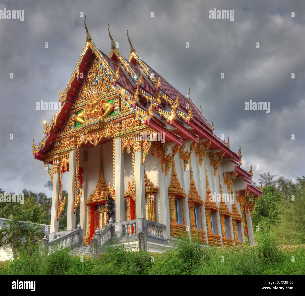 Hdr temple hi-res stock photography and images - Alamy