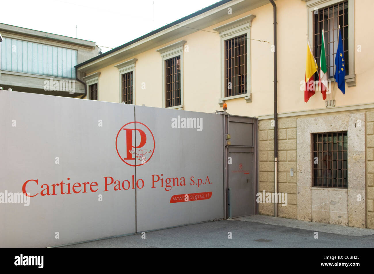 paolo pigna paper factory entrance, alzano lombardo, italy Stock Photo ...