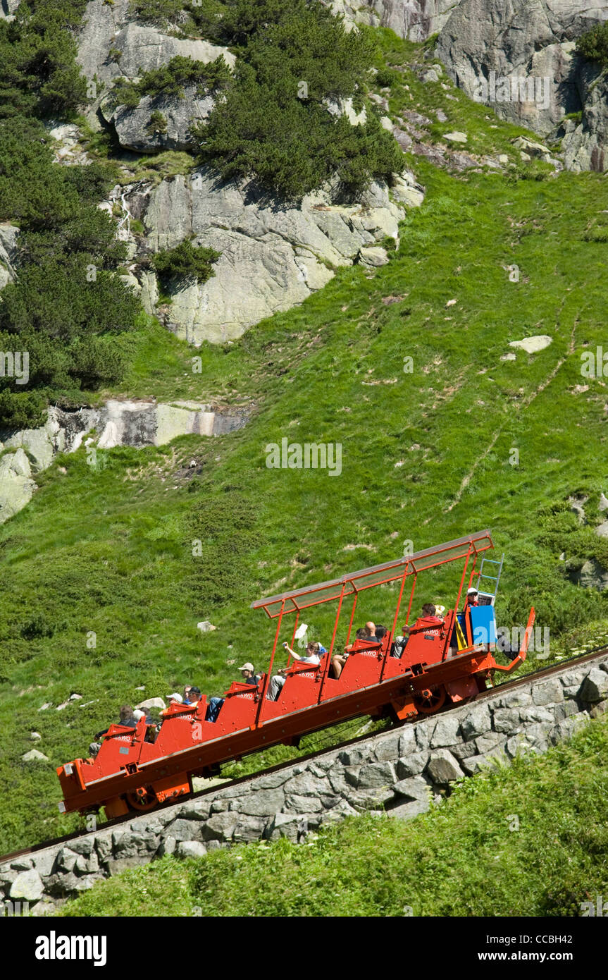 Gelmerbahn funicular hi-res stock photography and images - Alamy