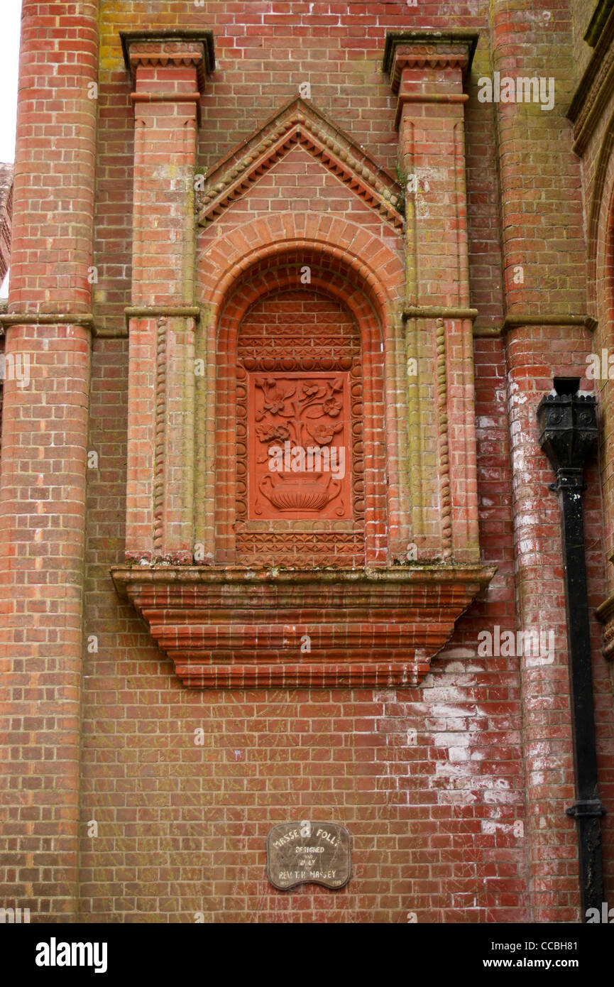 Victorian 'Massey's Folly' brick building by Thomas Hackett Massey ...