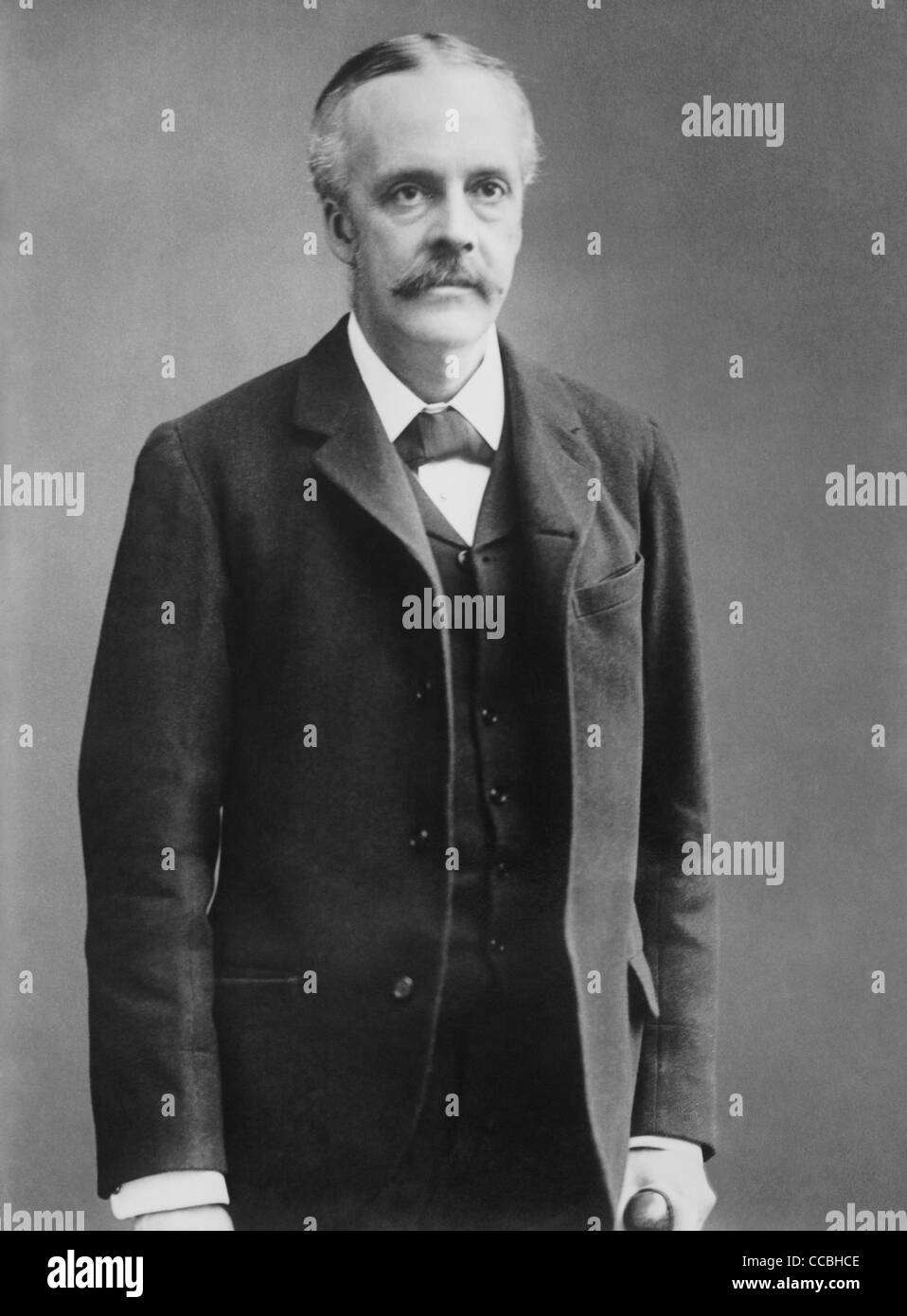 Vintage photo of British politician Arthur Balfour Stock Photo - Alamy