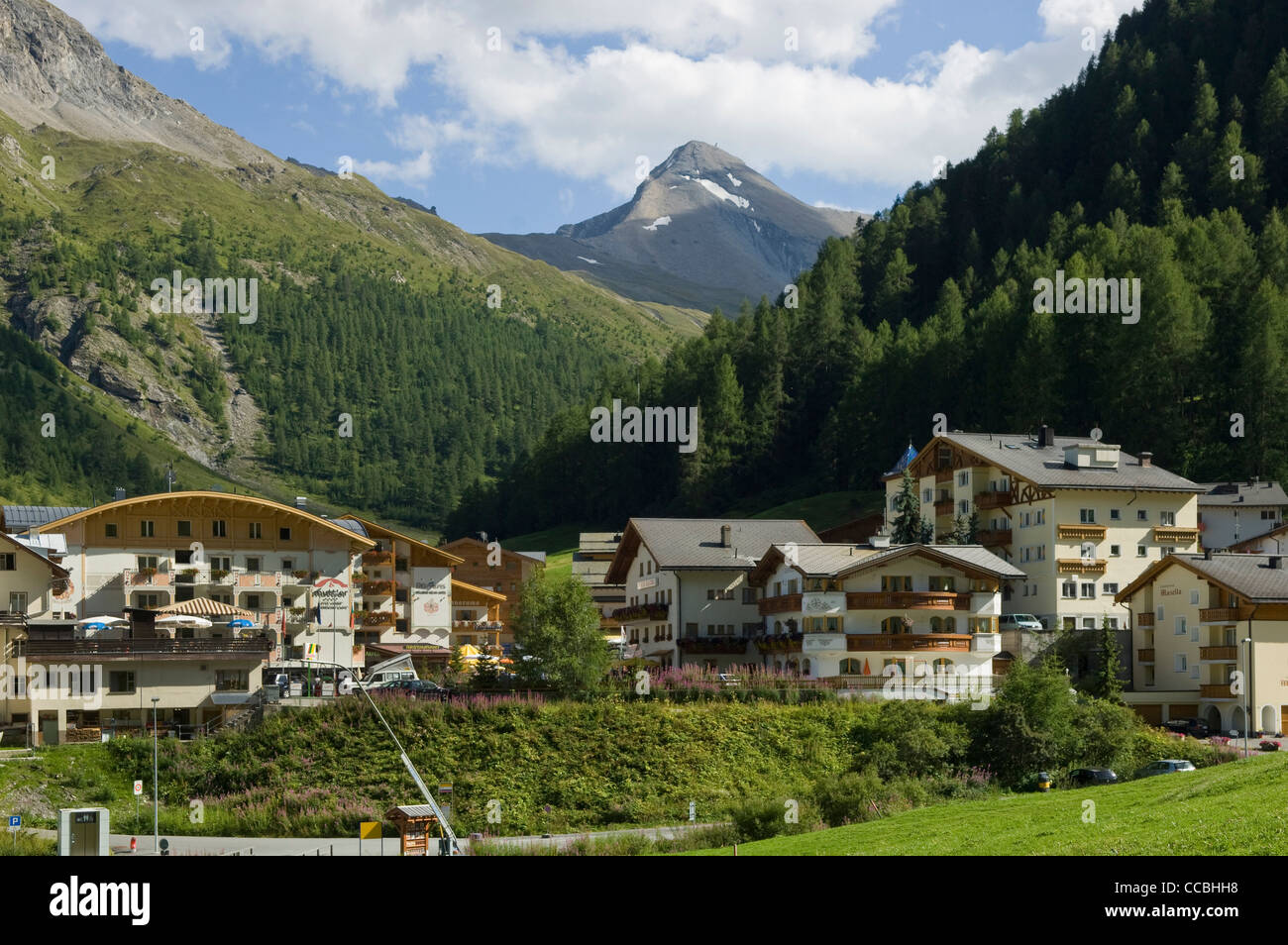 Switzerland samnaun hi-res stock photography and images - Alamy