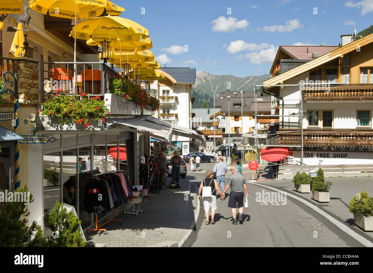 Switzerland samnaun hi-res stock photography and images - Alamy