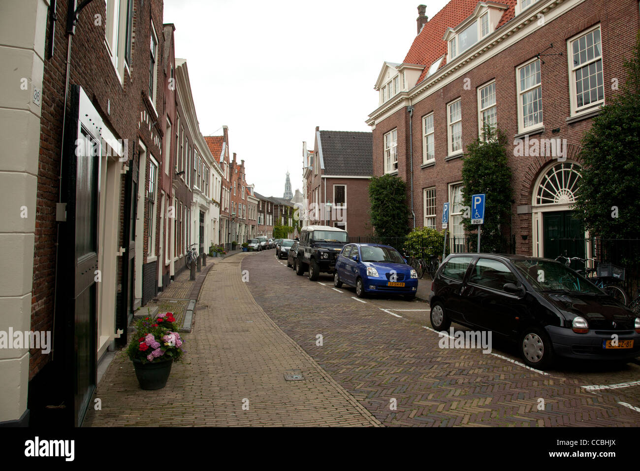 A street in Haarlem. The Netherlands Stock Photo - Alamy