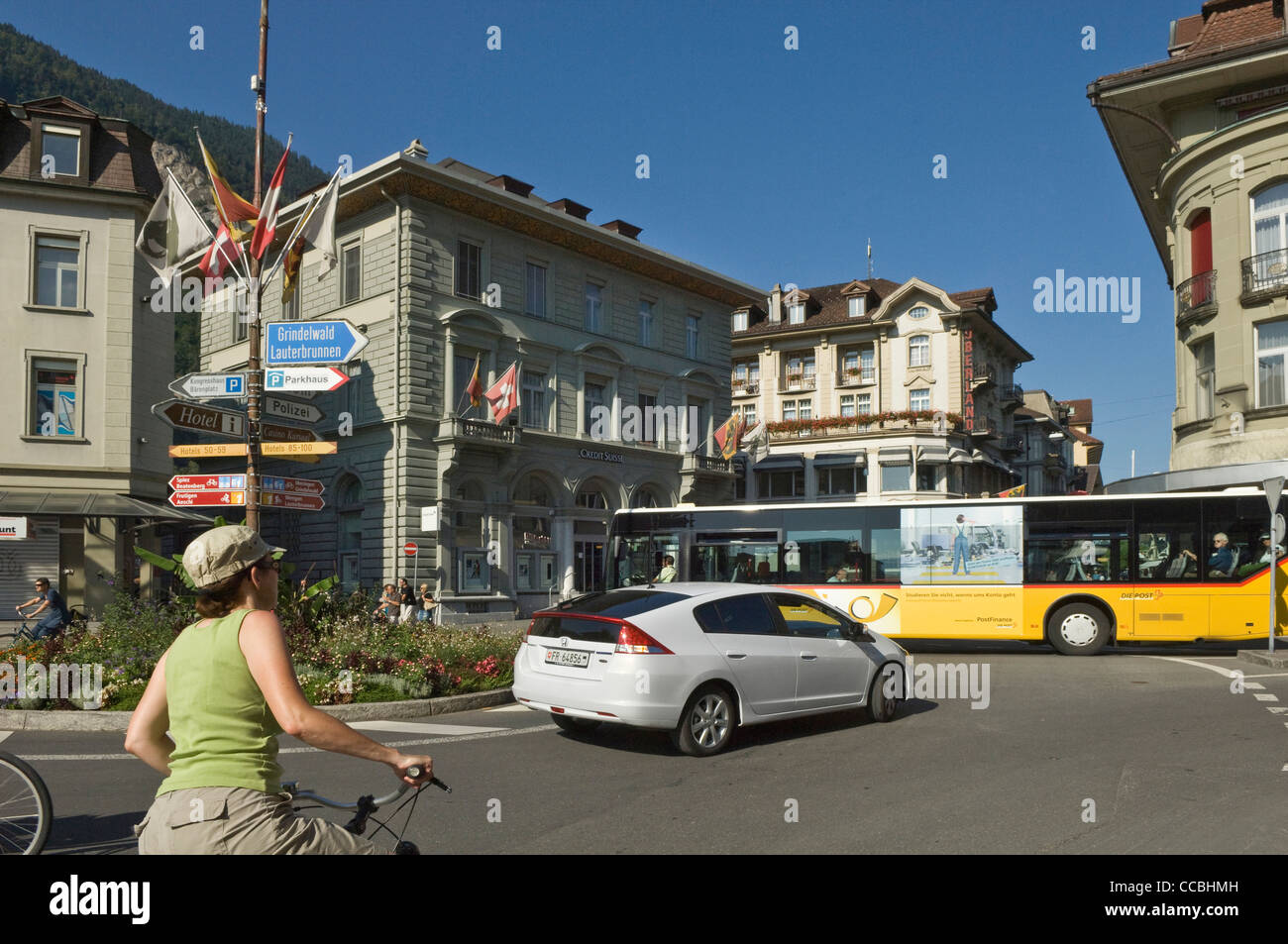 town centre, interlaken, switzerland Stock Photo - Alamy