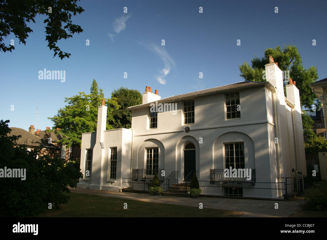 Georgian Keats House, home of English Romantic poet John Keats, 1795 ...
