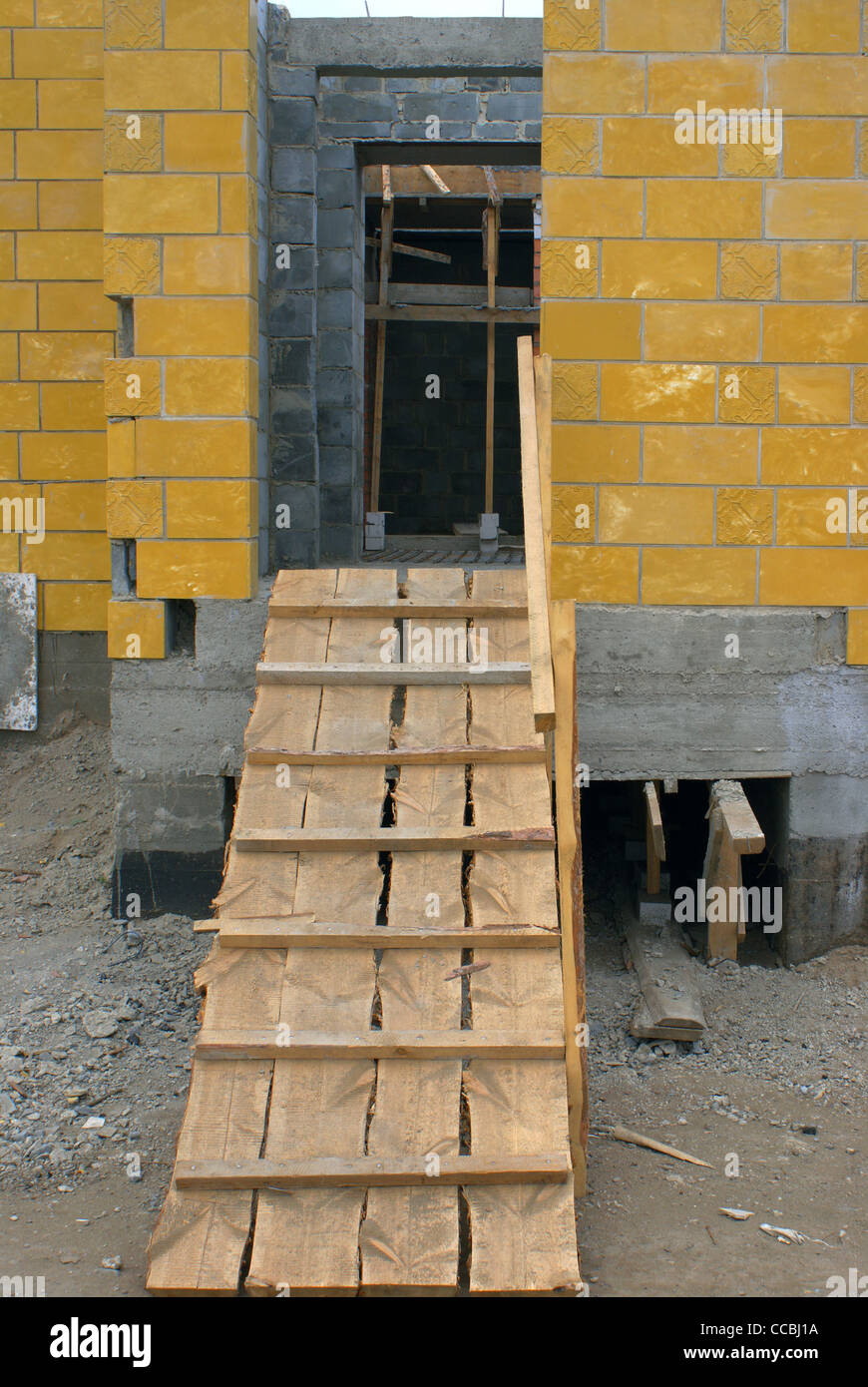 Residential building, access door Stock Photo - Alamy