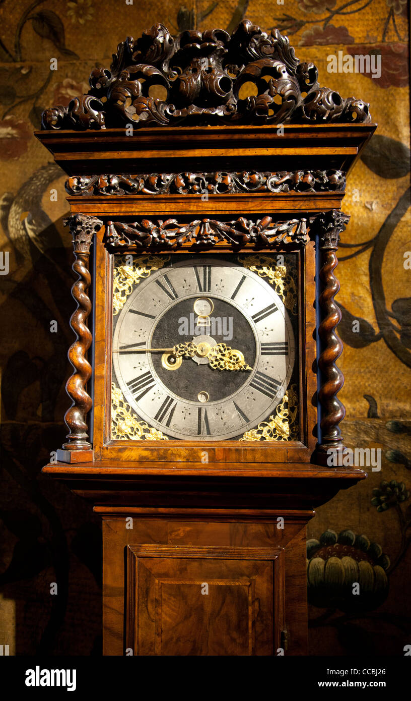 Clock in the Frans Hals museum in Haarlem. The Netherlands Stock Photo ...