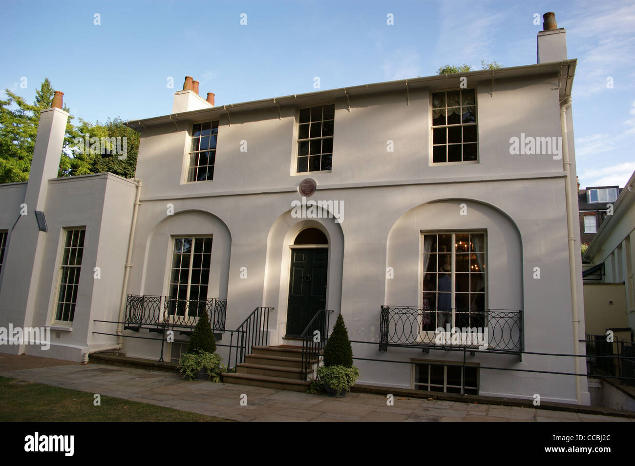 Georgian Keats House, home of English Romantic poet John Keats, 1795 ...