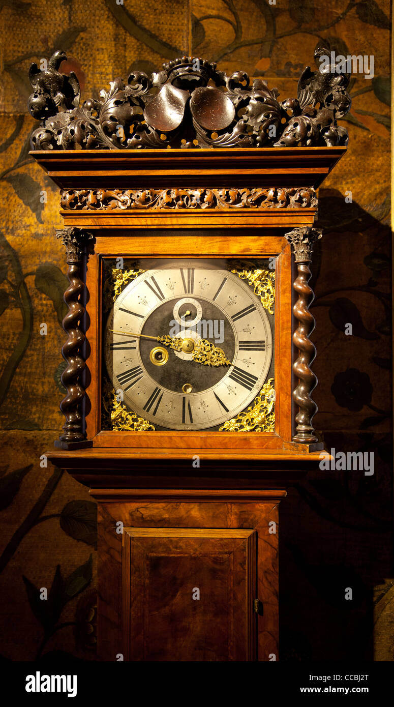 Clock in the Frans Hals museum in Haarlem. The Netherlands Stock Photo ...