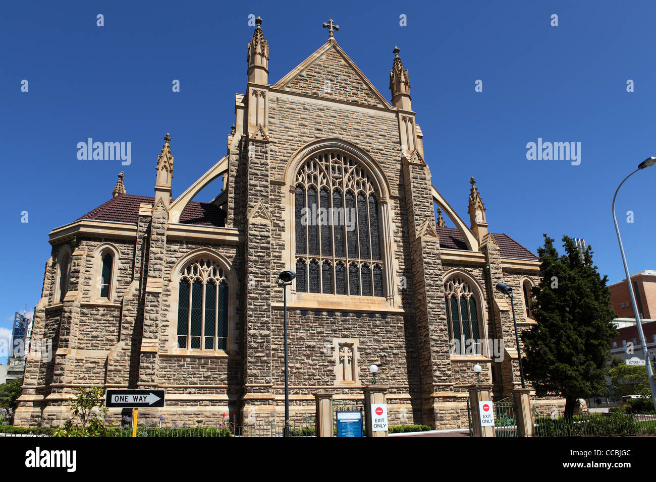 St Mary's Cathedral, Perth, Western Australia, Australia Stock Photo ...