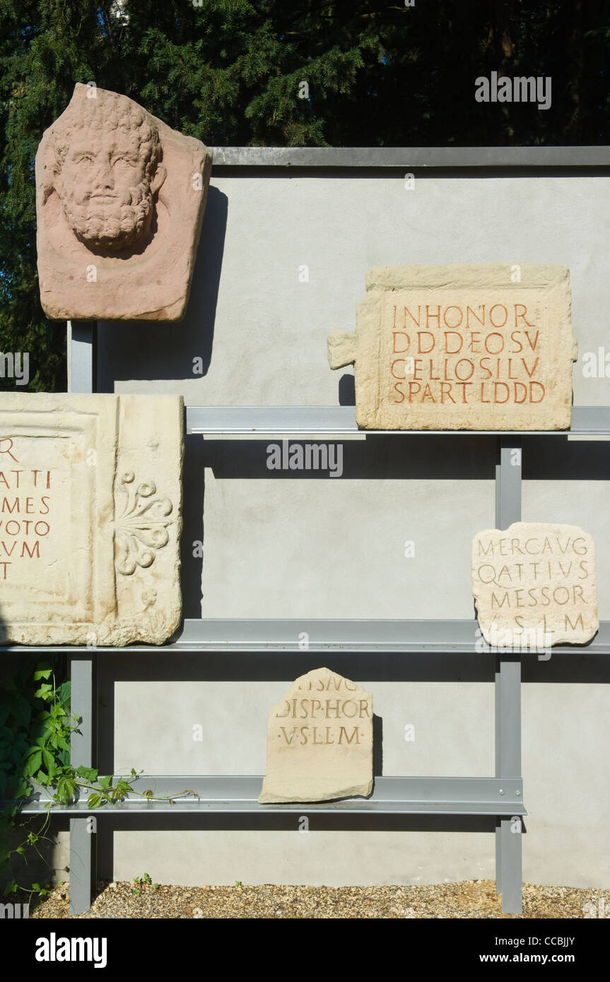 augusta raurica ruins: lapidarium, augst, switzerland Stock Photo - Alamy