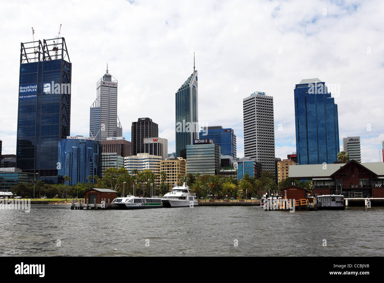 Barrack Street Jetty in Perth, Australia Stock Photo - Alamy