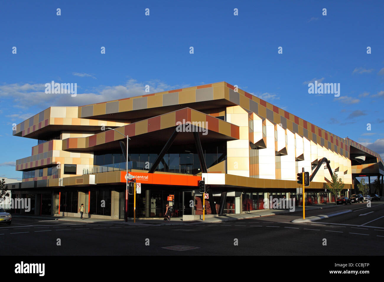 The angular, contemporary facade of the Central Institute of Technology ...