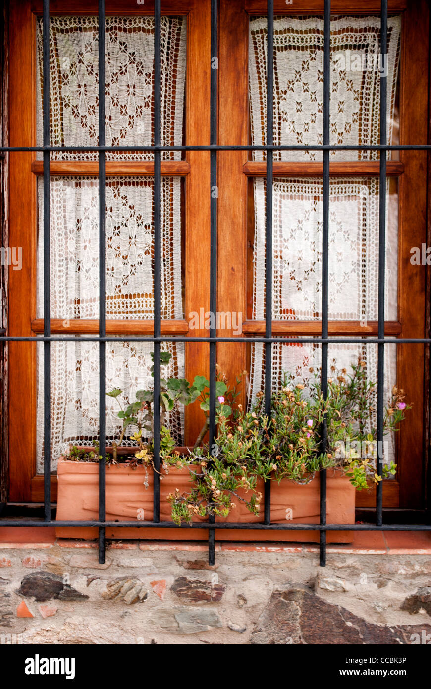window with grates Stock Photo - Alamy