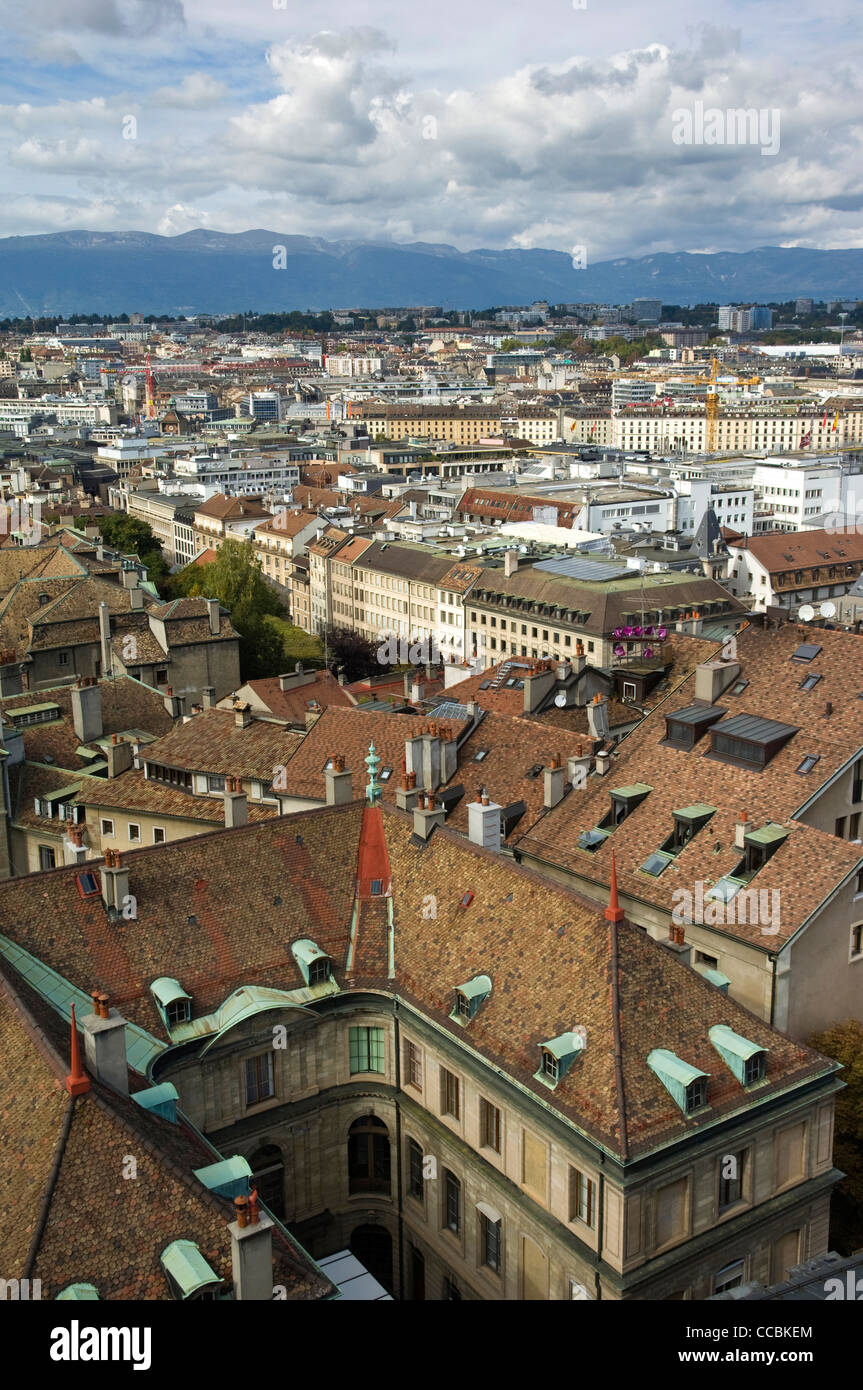 Switzerland geneva view hi-res stock photography and images - Alamy
